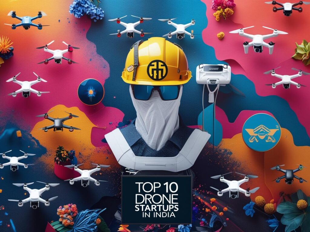 Top 10 Drone Startups in India |Aerial Tech |2025