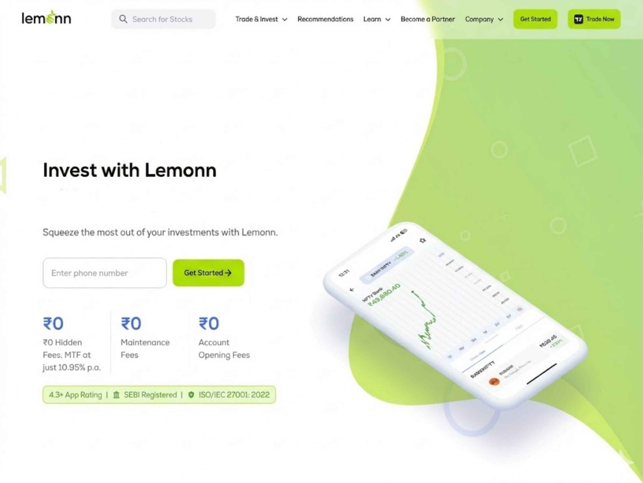 Lemonn Bengaluru Startup 2025 | Redefining Stock Market Apps